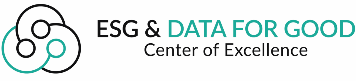 ESG & Data for Good Center of Excellence